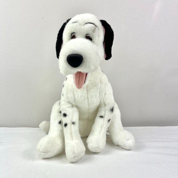 Disney | Toys | Vintage Disney 1 Dalmatians Pongo Plush Dad Father Dog ...